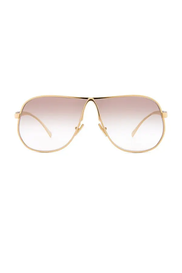 Miu Miu Aviator Sunglasses - Gold