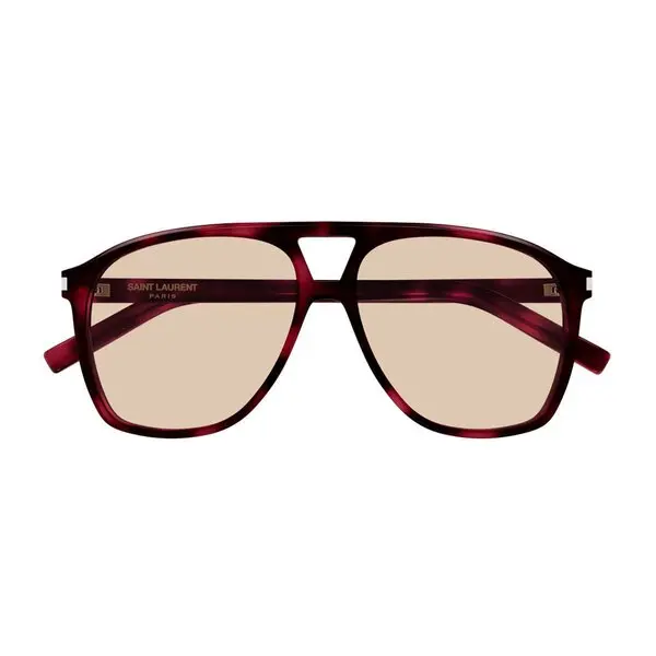 Saint Laurent Sl 596 Dune Linea Corner Angle Sunglasses - Brown