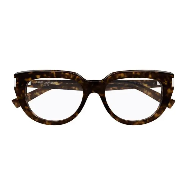 Saint Laurent Sl 828 Linea Corner Angle Eyeglasses - Brown