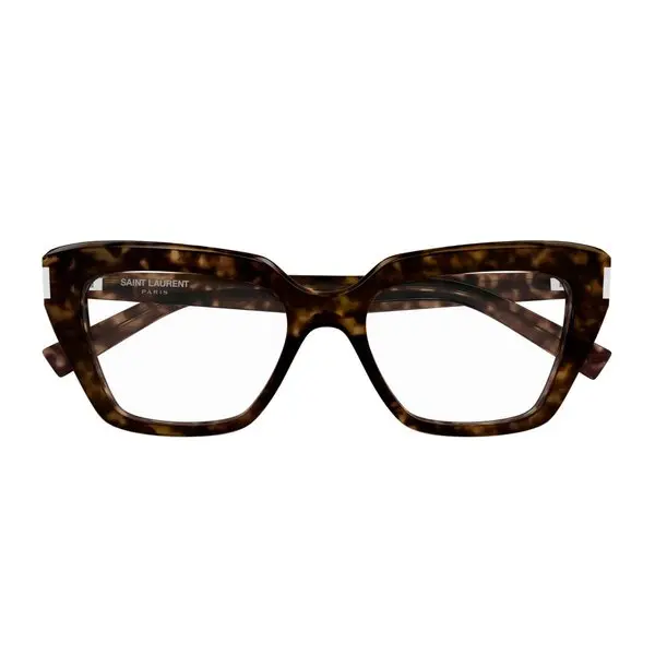 Saint Laurent Sl 829 Linea Corner Angle Eyeglasses - Brown