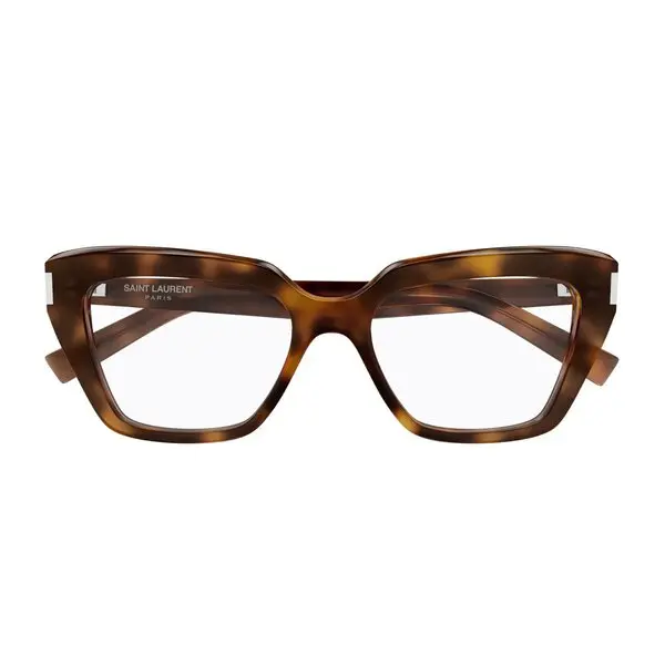 Saint Laurent Sl 829 Linea Corner Angle Eyeglasses - Brown