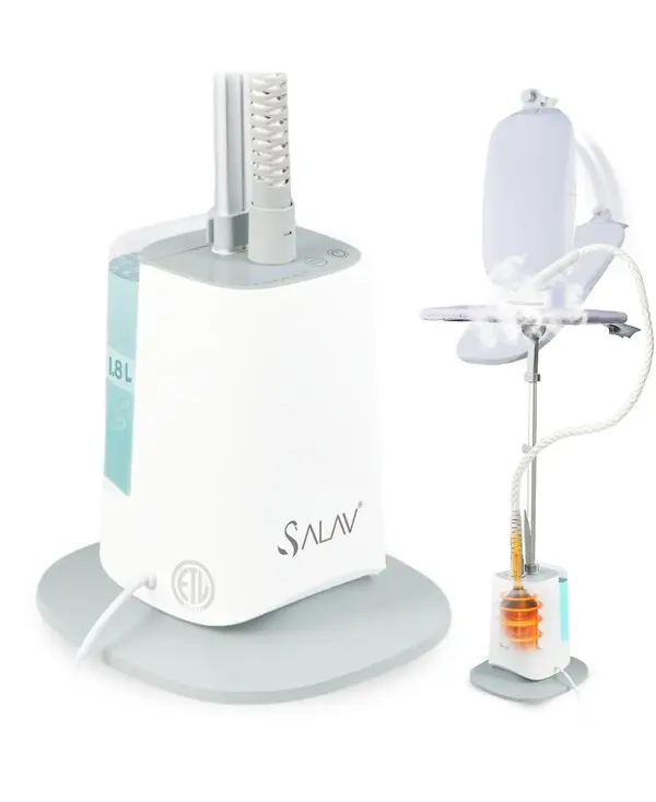 SALAV Complete Smart Auto-off 61" Garment Steamer - White,gray