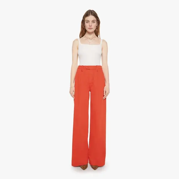 MOTHER The Under Wraps Skimp Wide Leg Jeans