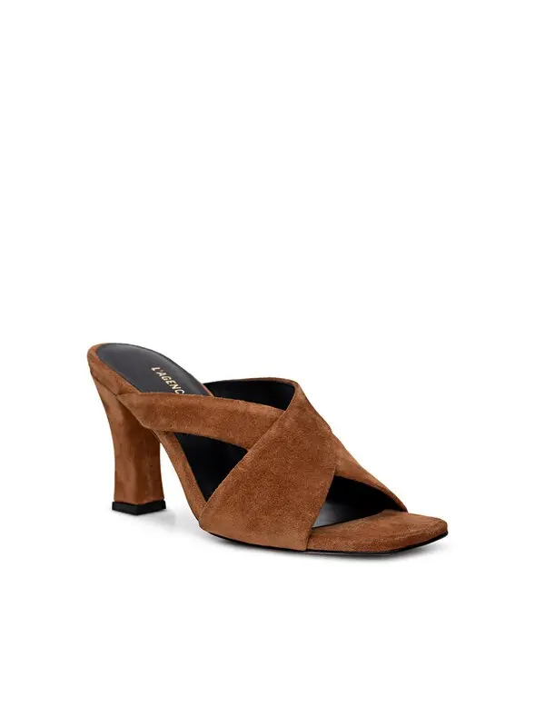 L'Agence Mirabelle Suede Sandals