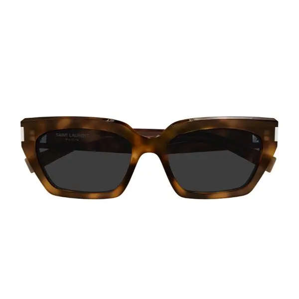 Saint Laurent Sl 826 Page Linea Corner Angle Sunglasses - Brown