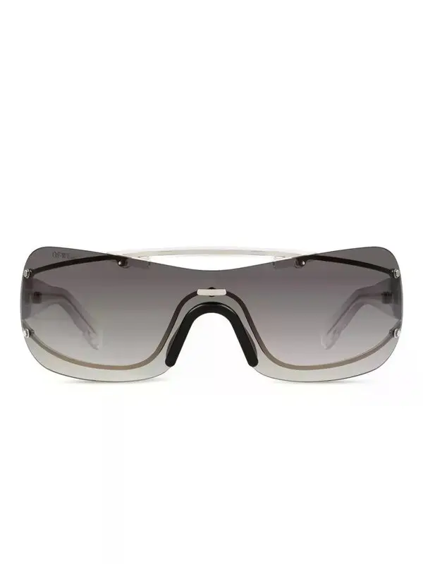 Off-White Shield-frame Sunglasses - Silver