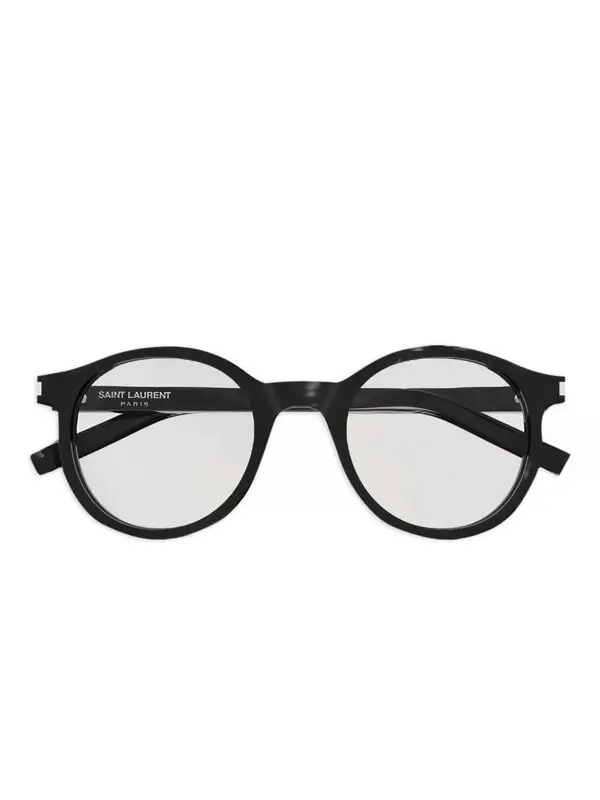 Saint Laurent Round-frame Sunglasses - Black