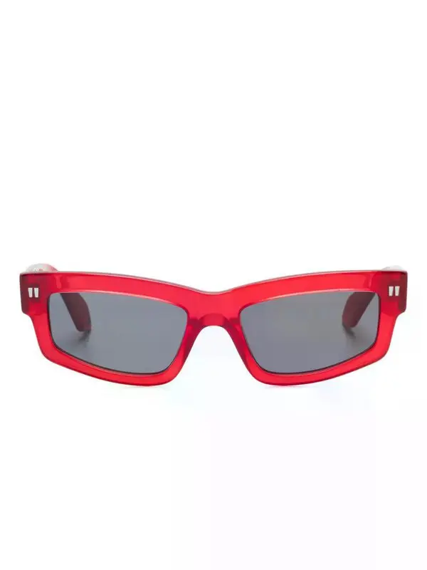 Off-White Miramar Sunglasses - Red
