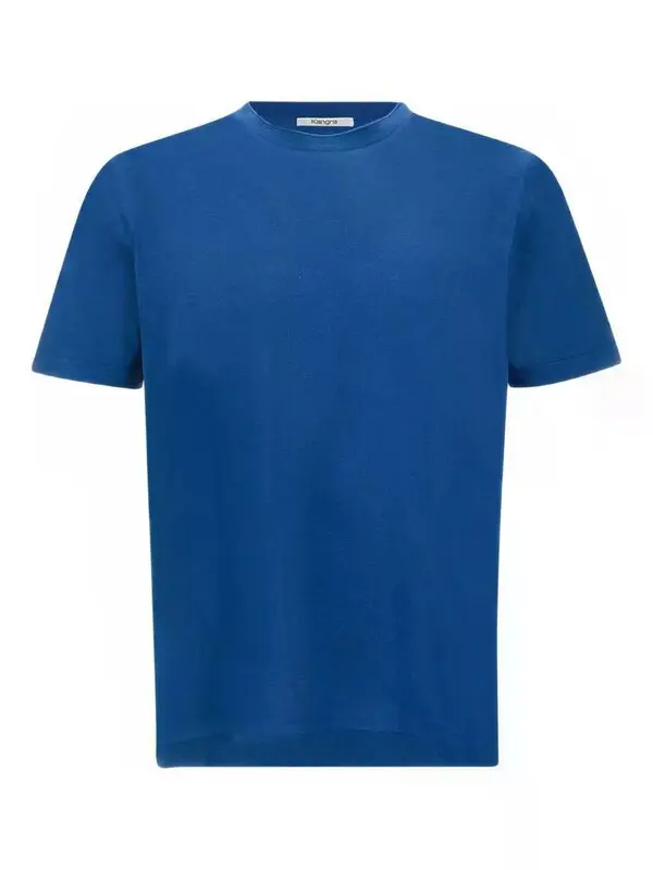 KANGRA Crew-neck Short-sleeve T-shirt - Blue