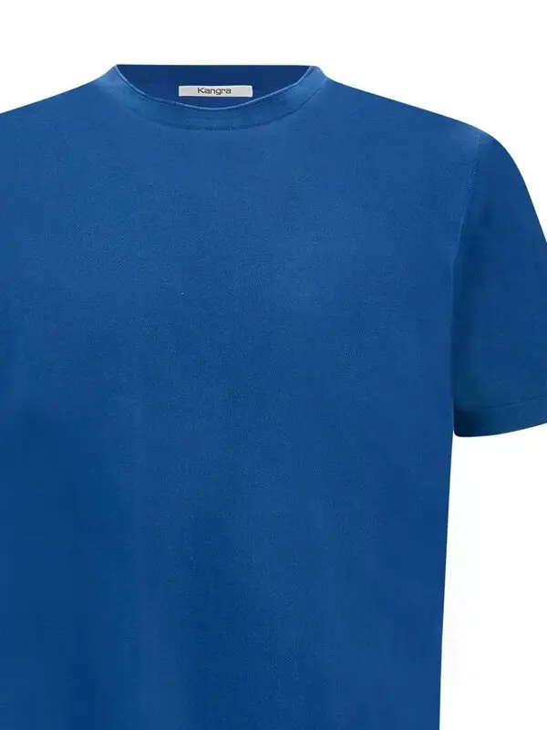 KANGRA Crew-neck Short-sleeve T-shirt - Blue