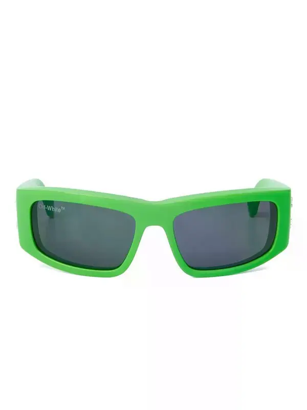 Off-White Joseph Rectangle-frame Sunglasses - Green