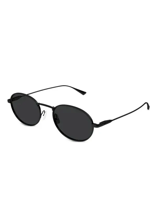Saint Laurent Oval-frame Sunglasses - Black
