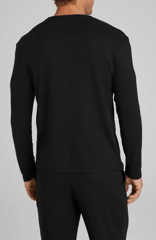 Tommy John Long Sleeve Crewneck Shirt - Black
