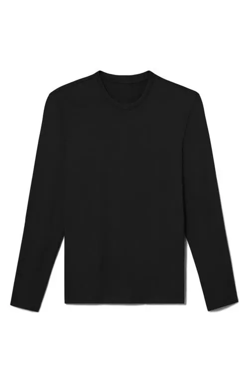Tommy John Long Sleeve Crewneck Shirt - Black