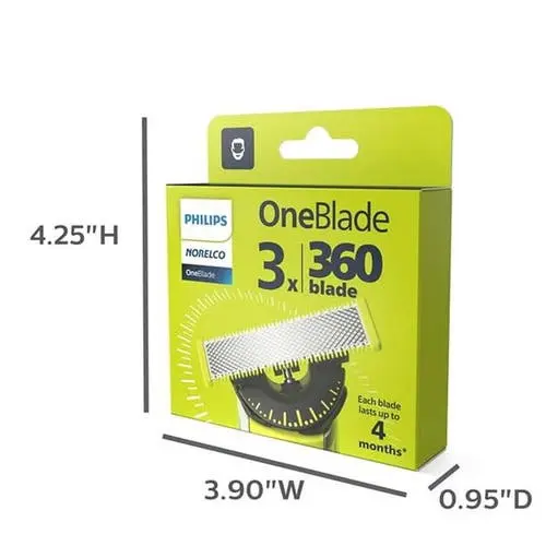 PHILIPS SONICARE Oneblade 360 Blade Replacement