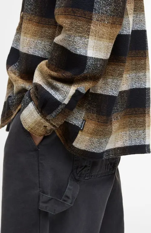 Barbour Woodfoot Check Textured Cotton Button-up Overshirt