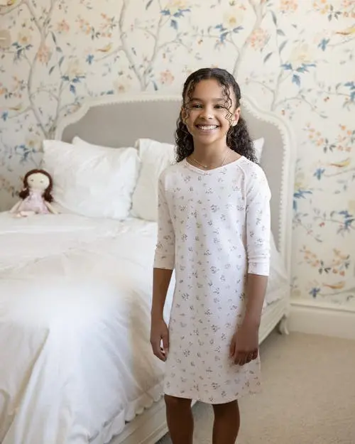 MINIMOI Cotton Pullover Nightgown