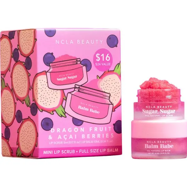NCLA BEAUTY Dragon Fruit And Acai Berries Mini Lip Care Set - N/a
