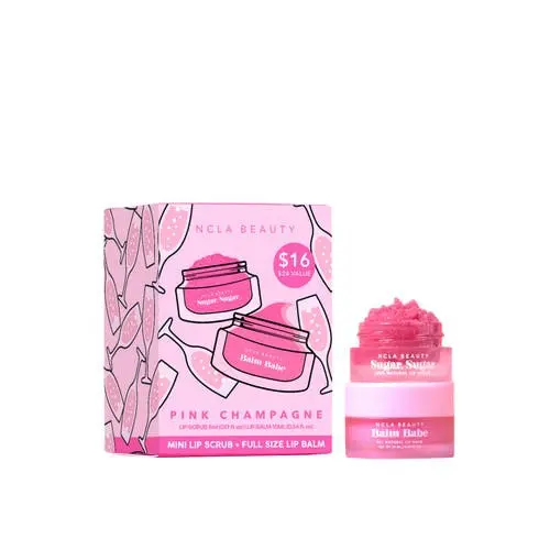 NCLA BEAUTY Pink Champagne Mini Lip Care Set - N/a