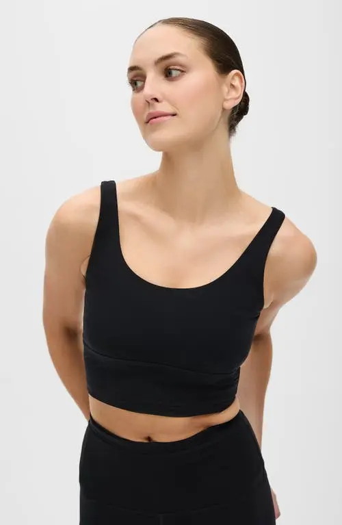 ELASTIQUE ATHLETICS Lisse Bra - Black With Chestnut Trim