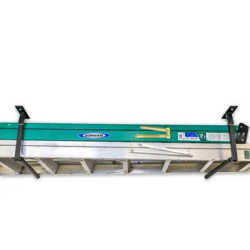 STOREYOUR Hi-port 2 -ladder Adjustable Ceiling Storage Rack -single -holds 75 Lbs