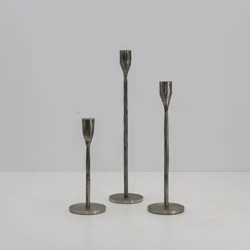CG HUNTER Charlotte Candleholders - Black