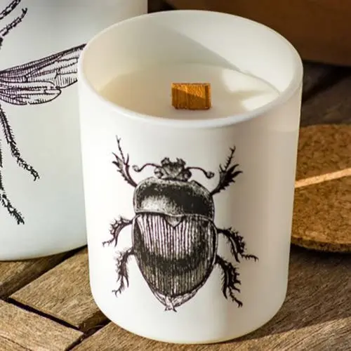 VILA HERMANOS Insect Candle In Jar 2.65 Ounce - Scarabeus Sacer