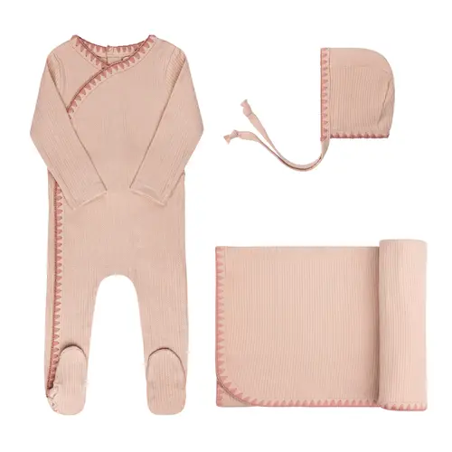 ELY'S & CO. Whip Stitch Collectiontake Me Home Set - Pink
