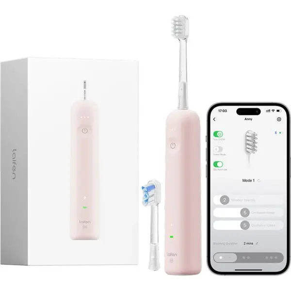 LAIFEN Wave Se Oscillation & Vibration Sonic Electric Toothbrush - Pink