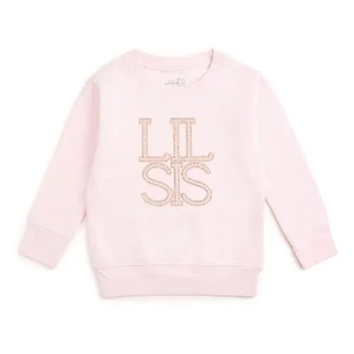 SWEET WINK Lil Sis Pearl Patch Sweatshirt