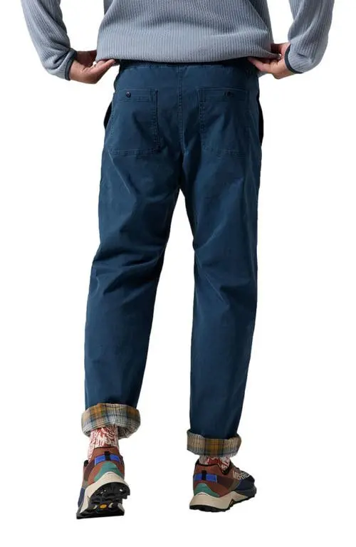 BACKCOUNTRY Venture Daily Flannel Lined Pant - Midnight Blue
