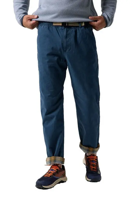 BACKCOUNTRY Venture Daily Flannel Lined Pant - Midnight Blue