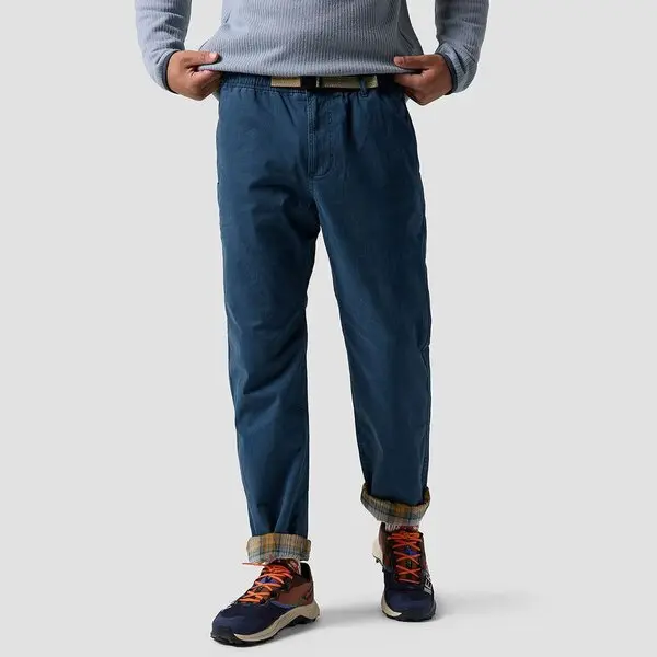 BACKCOUNTRY Venture Daily Flannel Lined Pant - Midnight Blue