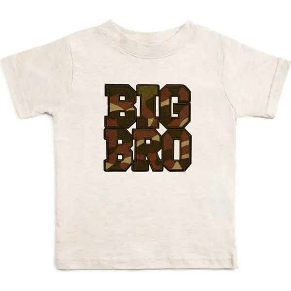 SWEET WINK Big Bro Camo Patch Short Sleeve T-shirt
