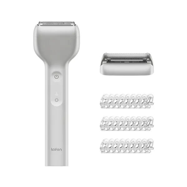 LAIFEN T1 Pro 1-blade Electric Shaver W/ 3 Guards Gray - Silver