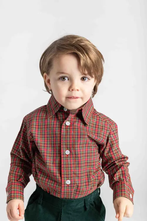 FLORENCE EISEMAN Plaid Button Down Shirt