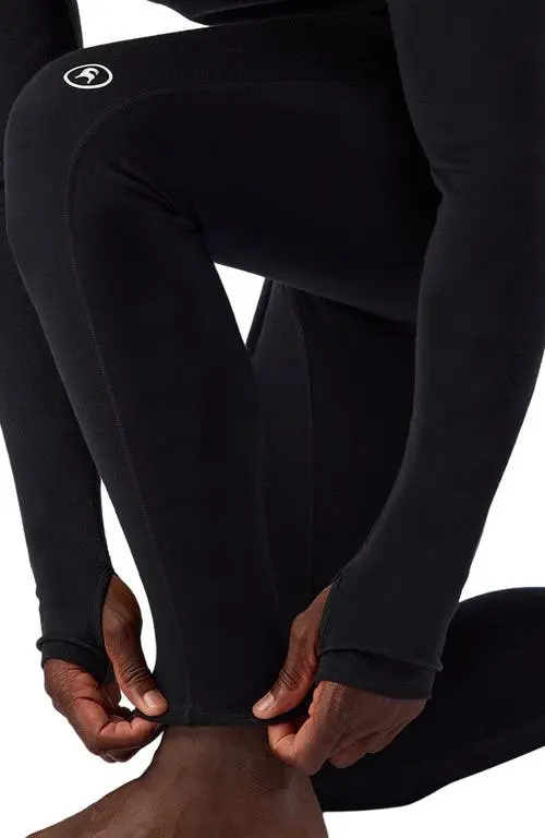 BACKCOUNTRY Cedars Rws Merino Midweight Baselayer Bottom - Black