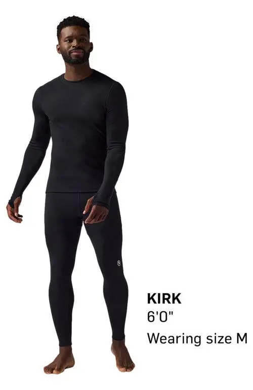 BACKCOUNTRY Cedars Rws Merino Midweight Baselayer Bottom - Black