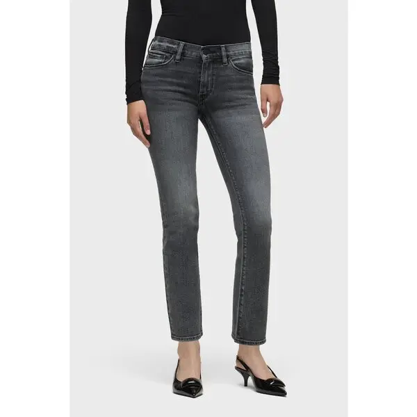 Hudson Jeans Nico Mid-rise Straight Ankle Jean