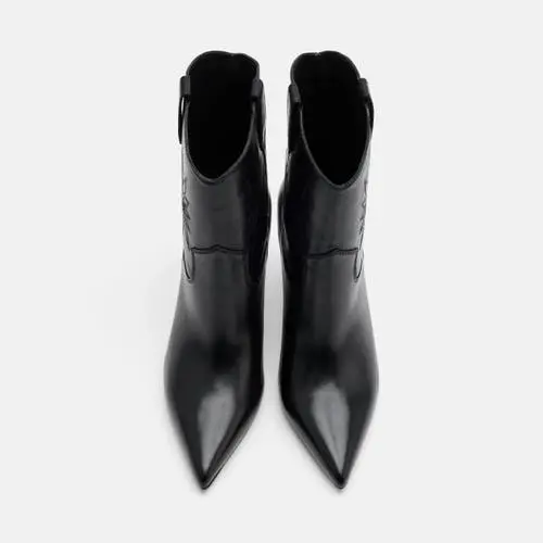 MARC NOLAN Jolene Stiletto Ankle Boots - Black