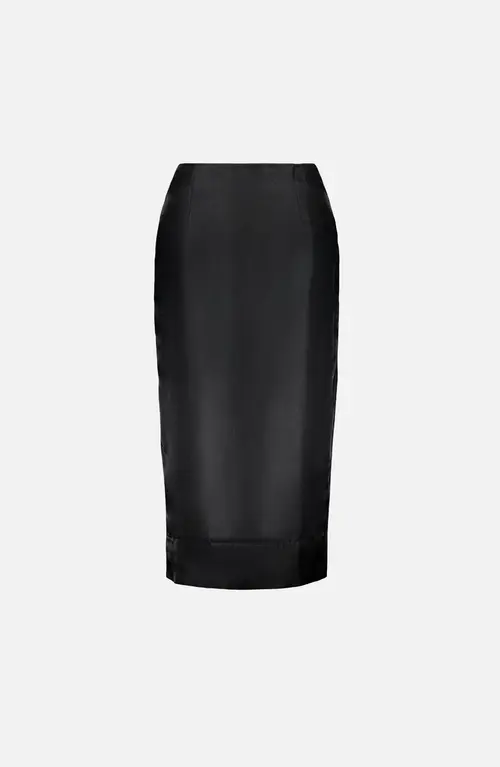 SAEMDI Organza Pencil Skirt