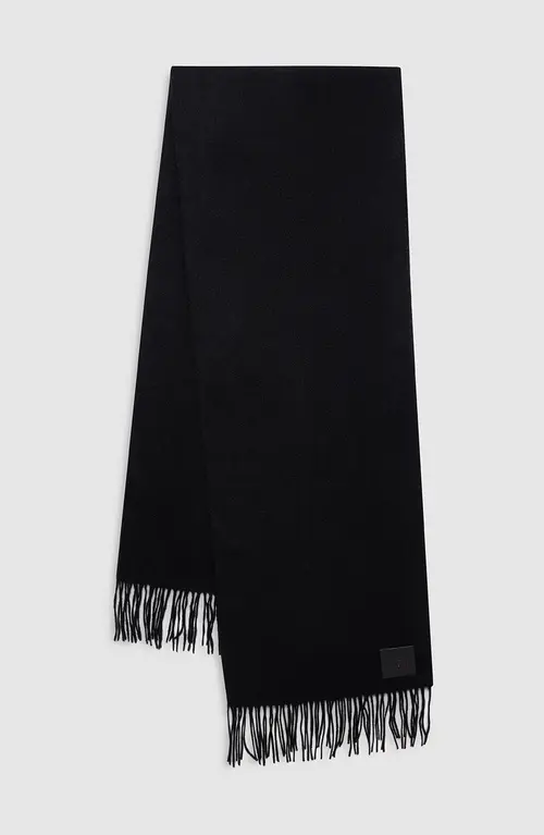 ANINE BING Augustina Scarf - Black