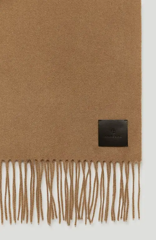 ANINE BING Augustina Scarf - Camel