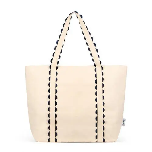 AME & LULU Nantucket Beach Tote - Navy
