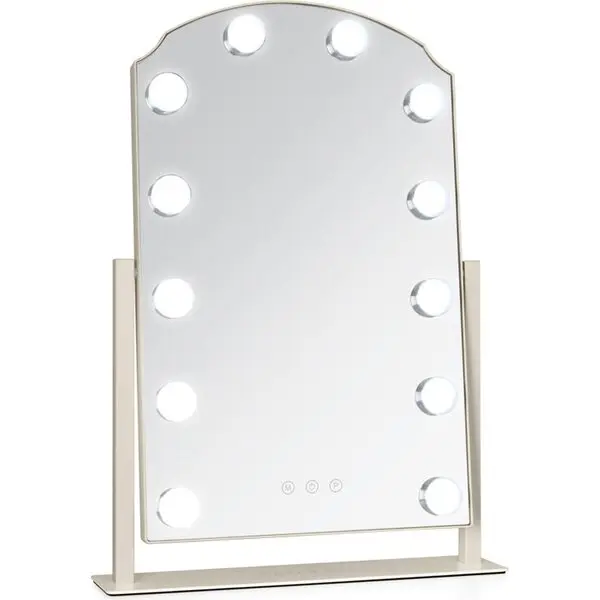 ZADRO Scalloped Edge Hollywood Led Vanity Mirror - Neutral