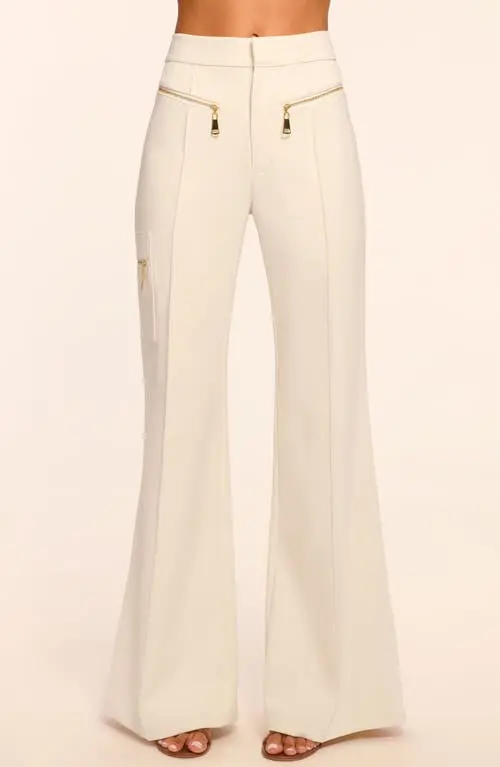Ramy Brook Emory Zip Pocket Flare Leg Pants