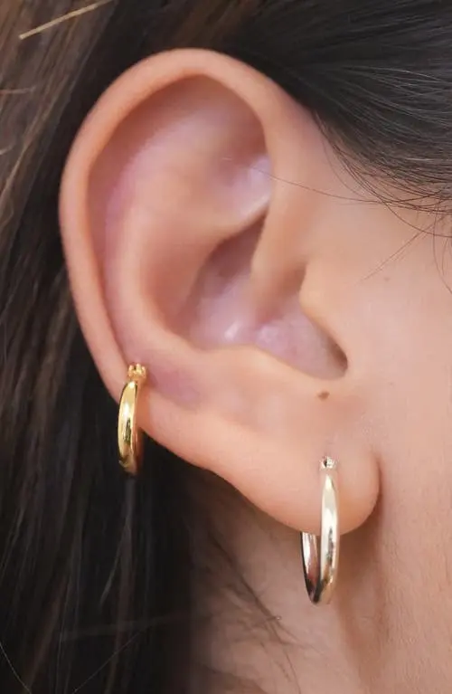 Argento Vivo Hoop Earring Set