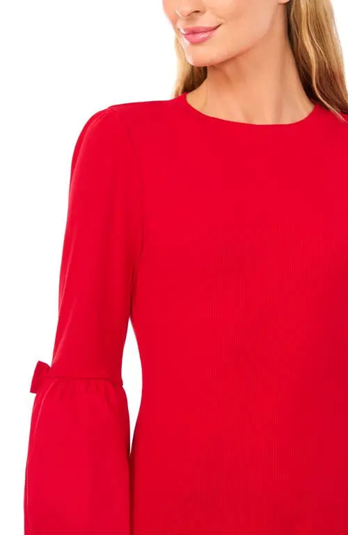 CECE DUPRAZ Mixed Media Layered Look Sweater
