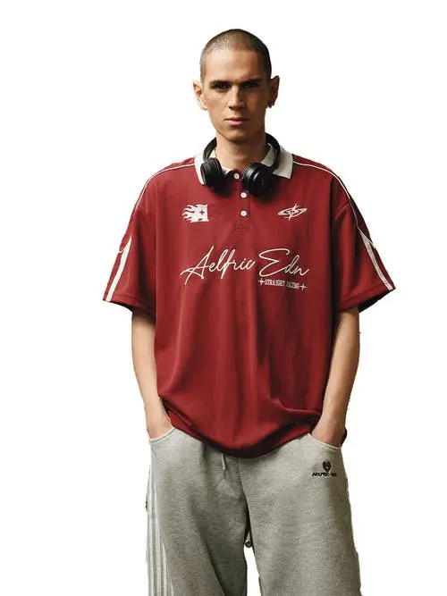 AELFRIC EDEN Sporty Polo Soccer Jersey