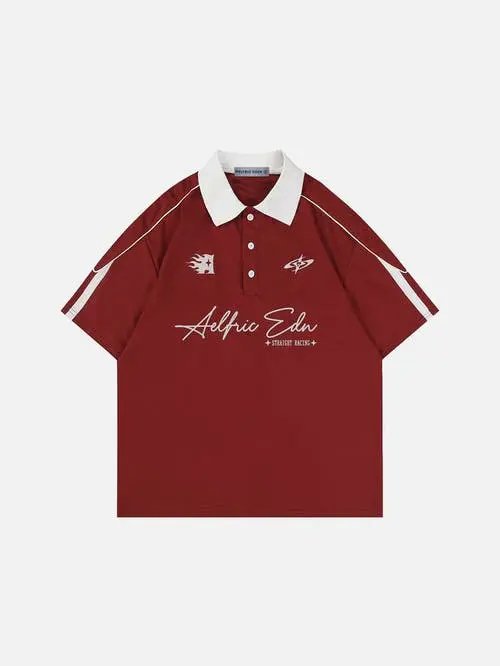 AELFRIC EDEN Sporty Polo Soccer Jersey